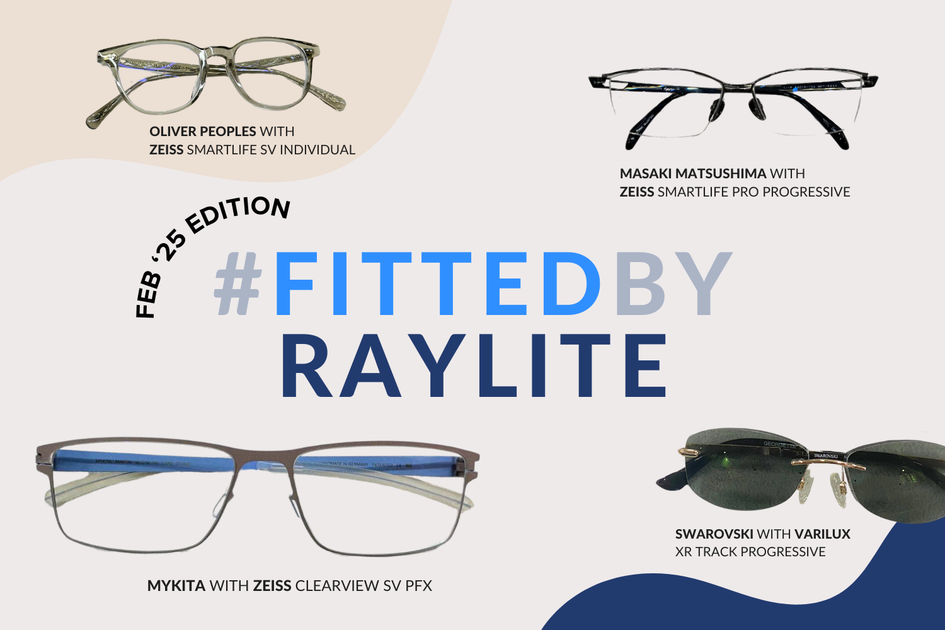 Fitted by Raylite - Recent Frame & Lenses We've Prescribed – Raylite ...