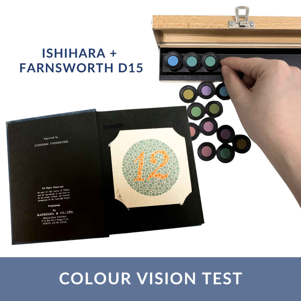 Ishihara & Farnsworth D15 Colour Vision Test - Book a Slot at Raylite ...